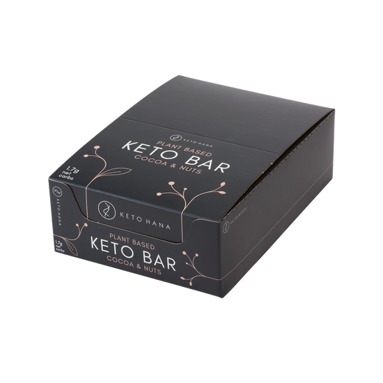 Cocoa & Nuts Keto Bars – Keto Hana